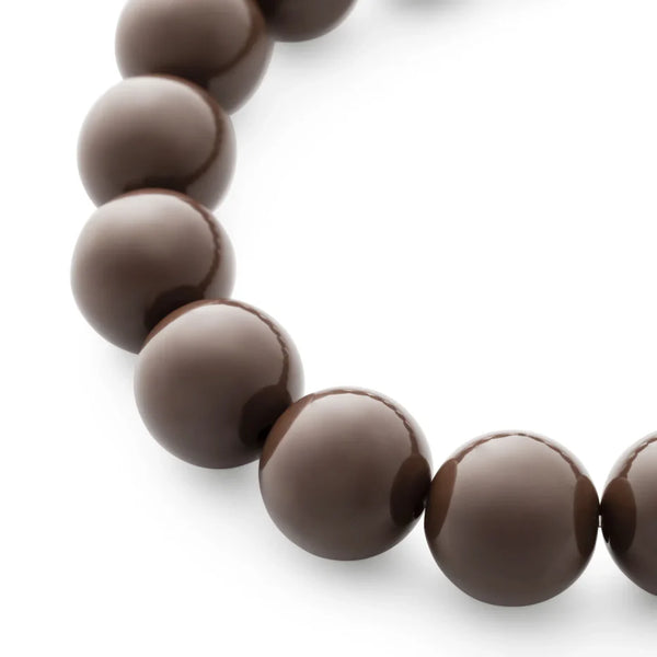 Vanessa Baroni Mini Flex Bracelet in Chocolate Brown – The Gate Boutique
