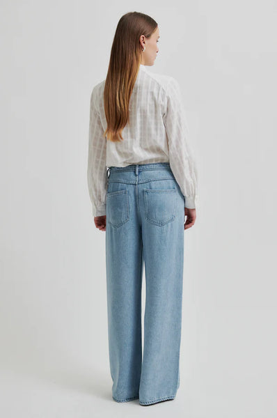 Second Female Irvine Denim Jeans in Blue – The Gate Boutique