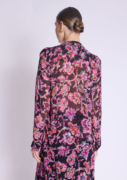 Berenice Erika Print Blouse in Pink – The Gate Boutique
