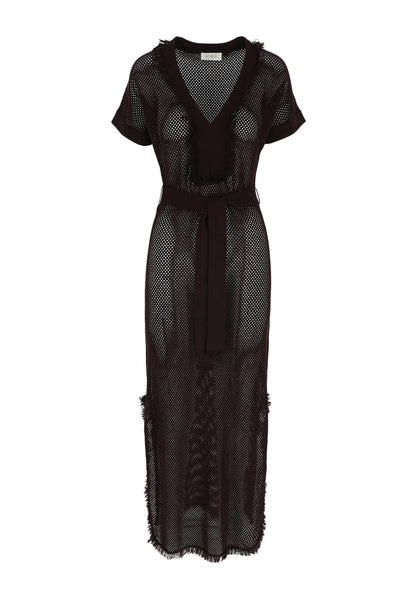 Rae Tahiti Dress in Chocolate – The Gate Boutique